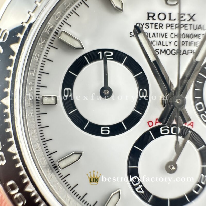 Clean Factory Rolex Daytona 126500LN-0001 Panda | White Dial Black ...