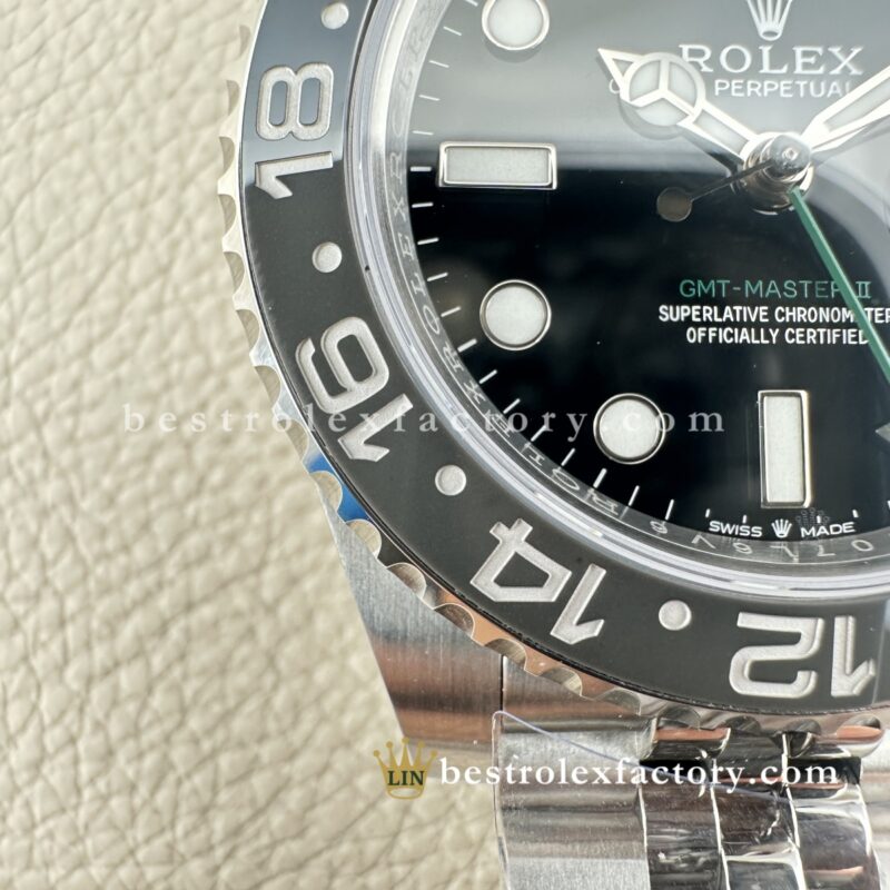 Clean Factory Rolex GMT-Master II "Bruce Wayne" | 126710GRNR | Black ...
