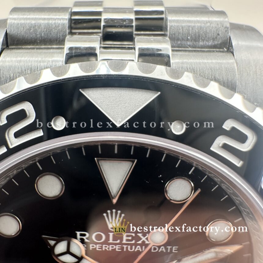 Clean Factory Rolex GMT-Master II "Bruce Wayne" | 126710GRNR | Black ...